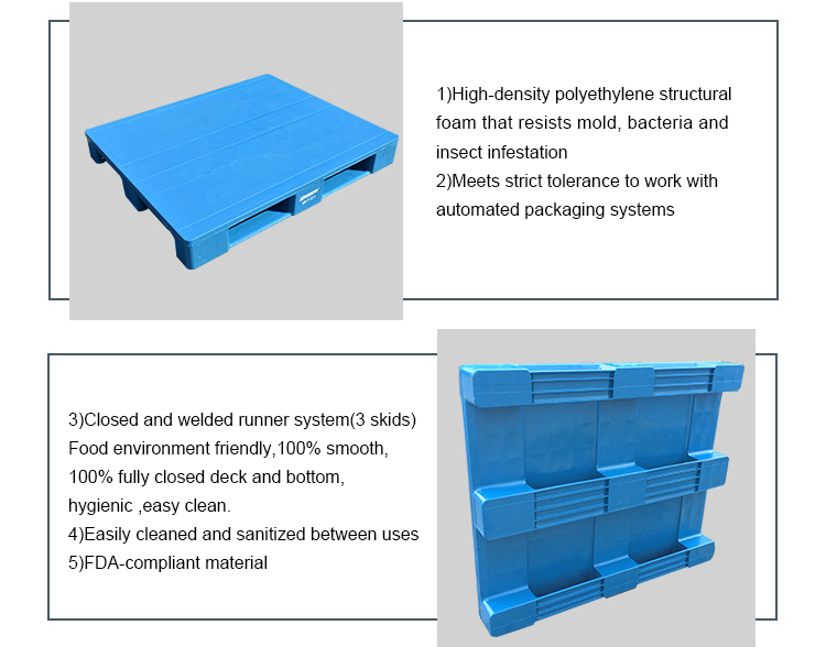 Hygienic Plastic Pallets For Medicine Cartons Manufacturers & Factory ...